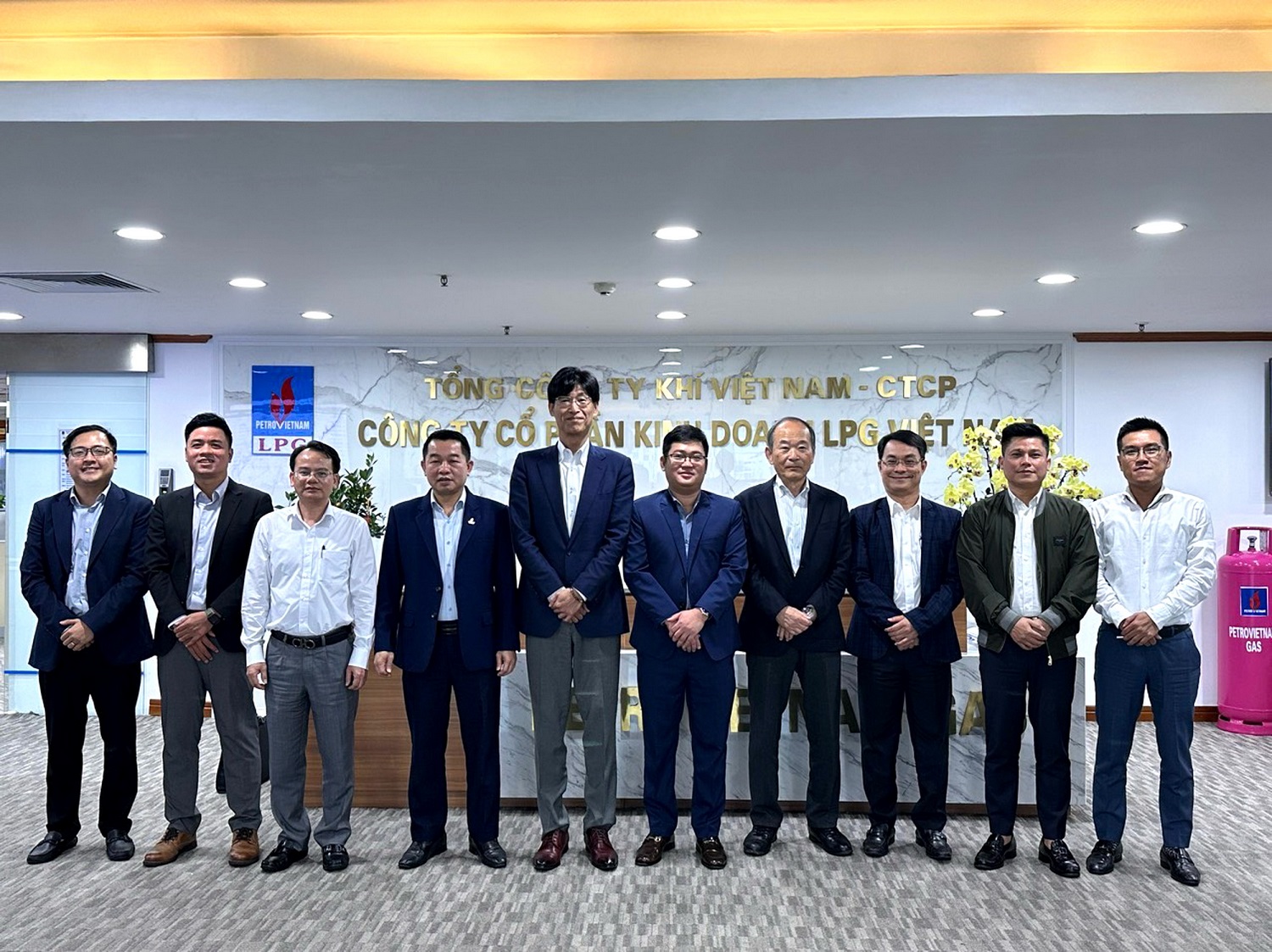 PV GAS/PV GAS LPG và đối tác Nhật Bản tổng kết giai đoạn đầu dự án hợp tác về quản lý phân phối ...
