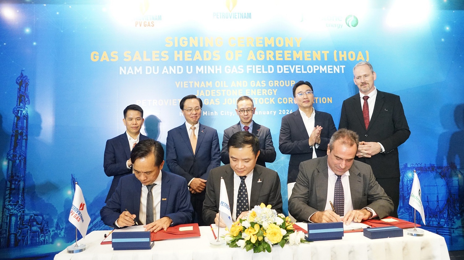 Signing of Heads of Agreement (HOA) for Nam Du and U Minh Gas Fields ...